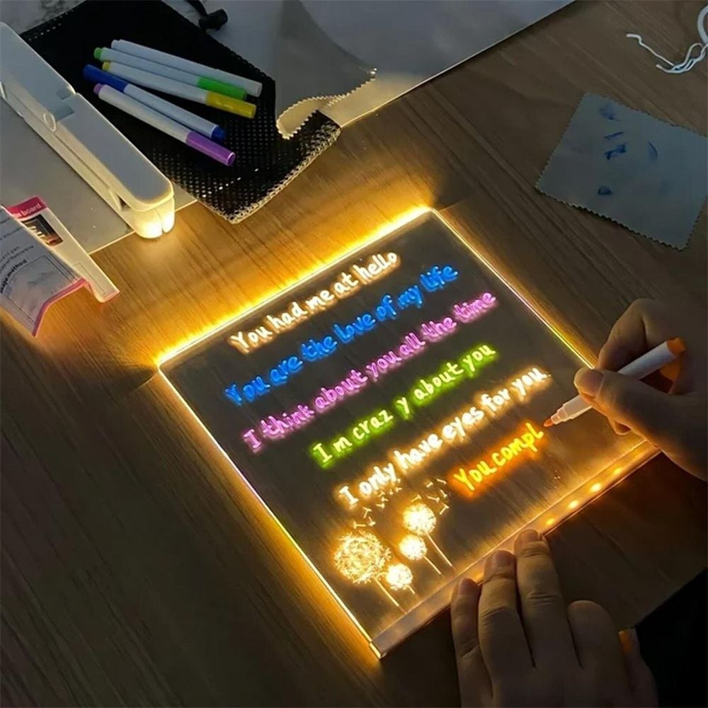 LED Note Board with Colors🎨 – My Store